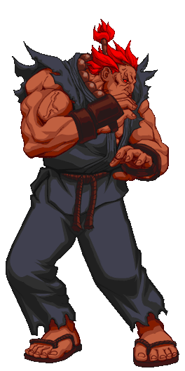 Akuma/Sprites | Street Fighter Wiki | Fandom