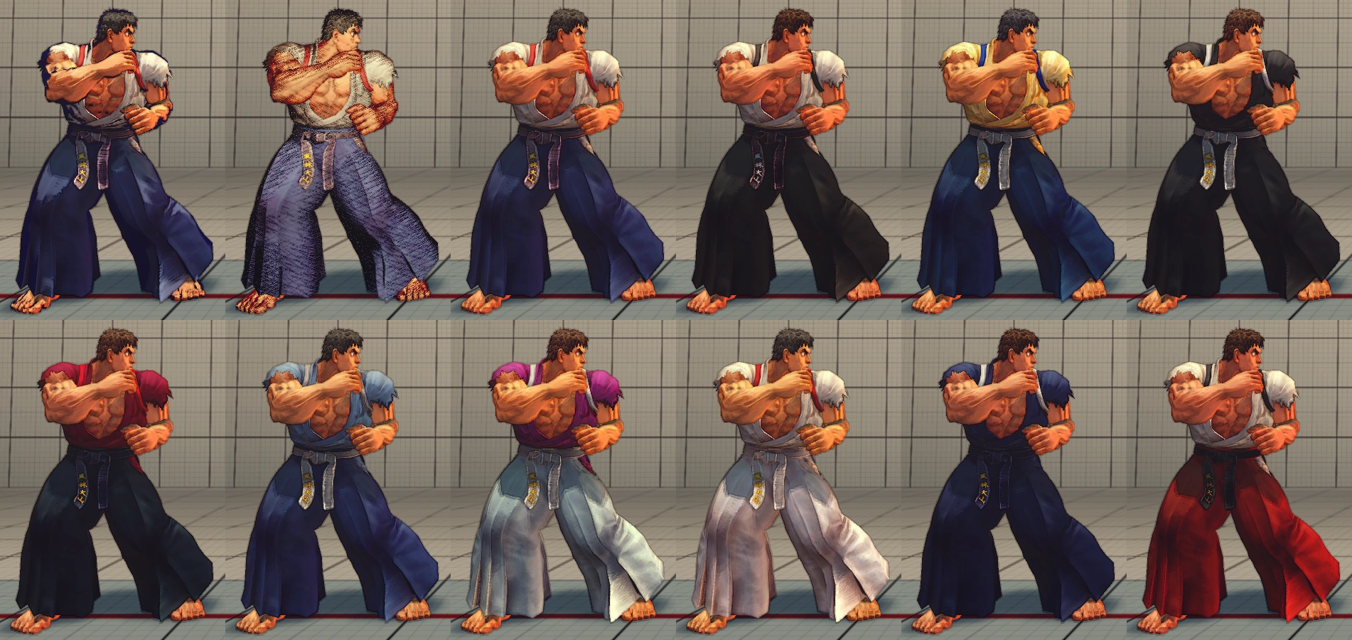 Giving Every Fighter up to 20 Alternate Costumes: 60. Ryu : r/smashbros