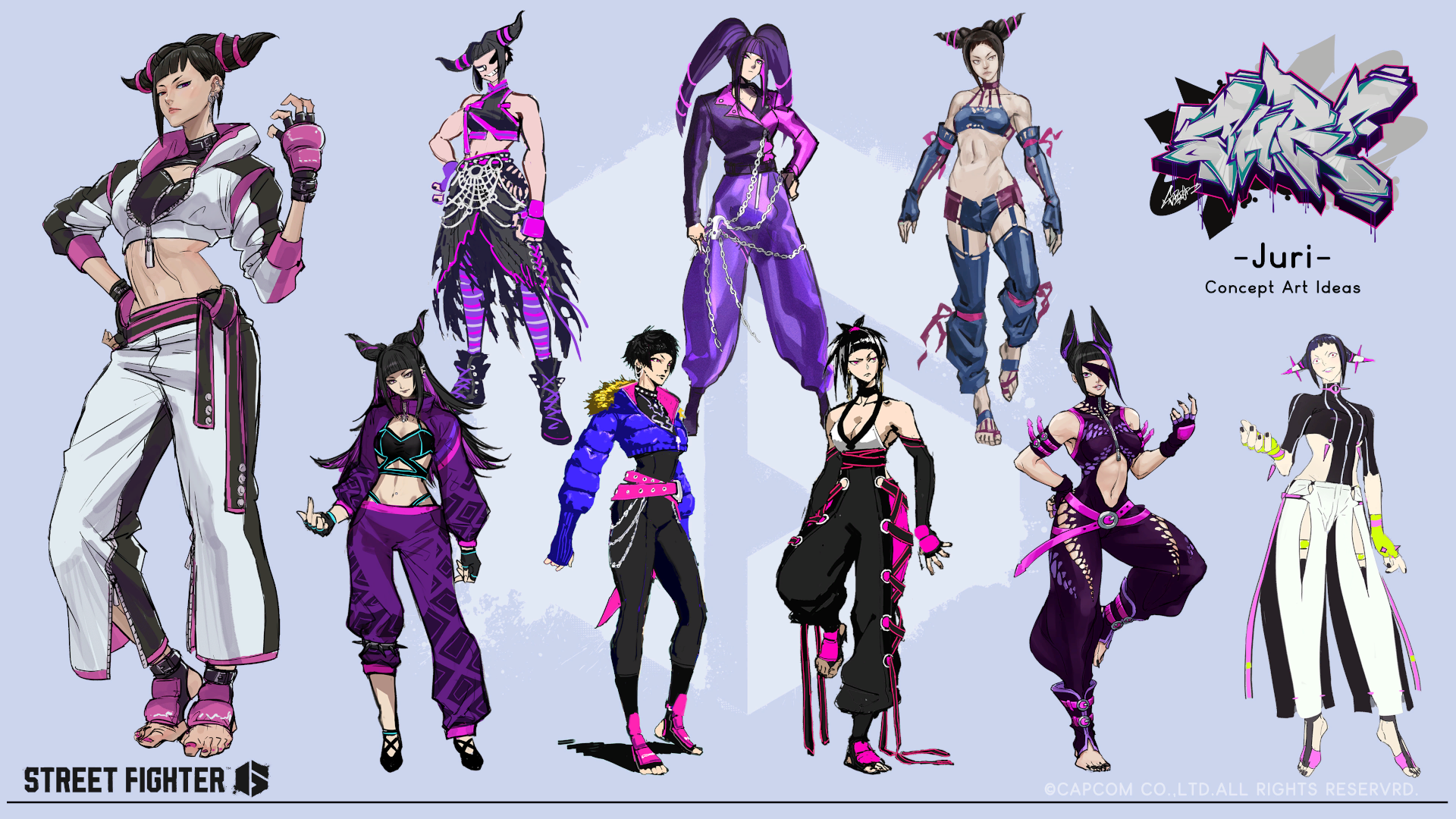 Capcom reveals Outfit 3 for Juri, Guile, Marisa and Deejay on Street ...