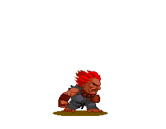 Flaming Shoryuken Gif