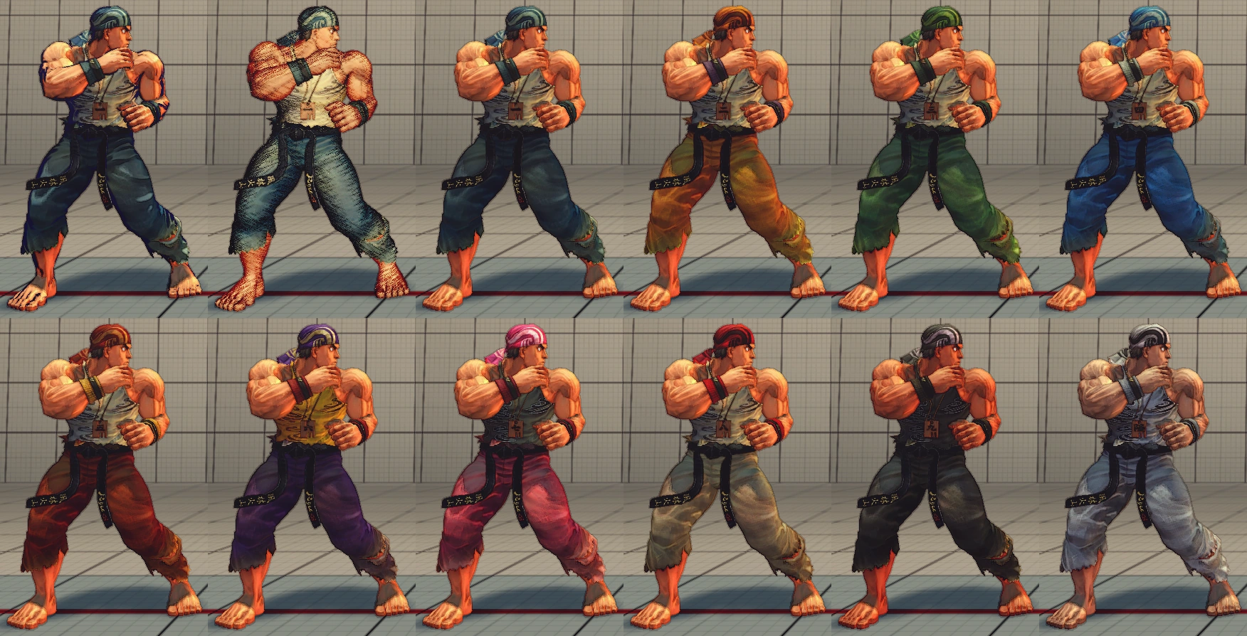 Giving Every Fighter up to 20 Alternate Costumes: 60. Ryu : r/smashbros