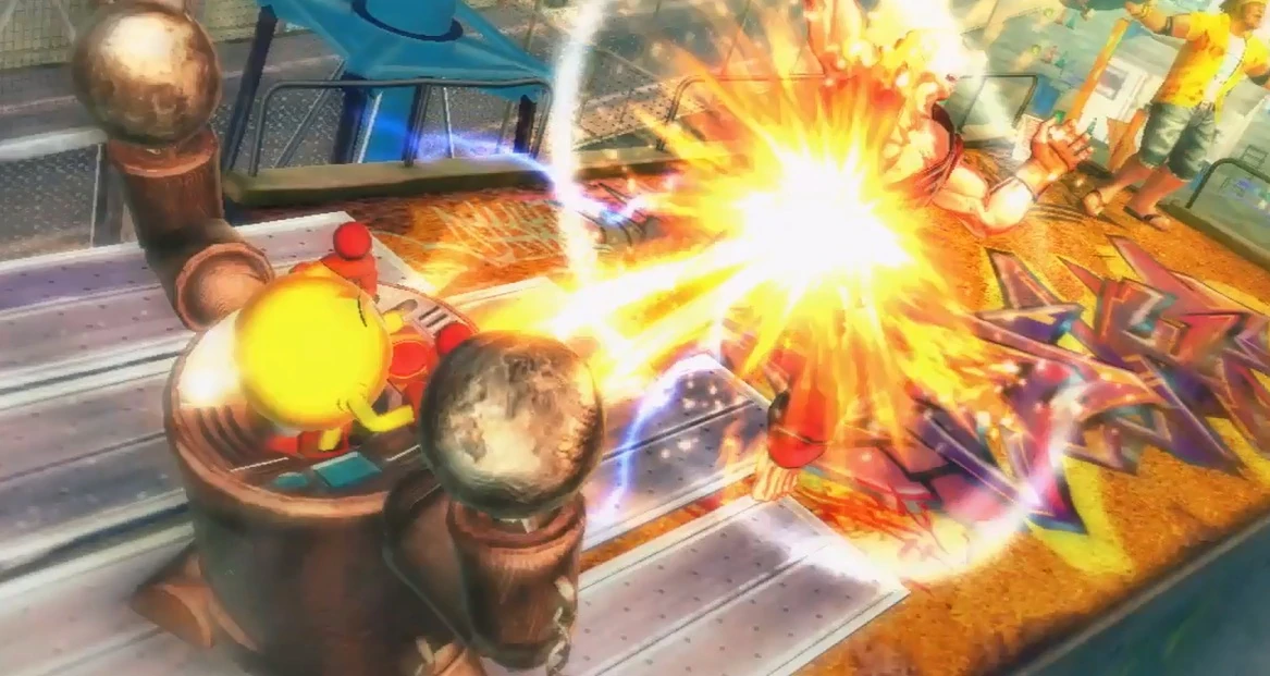 Pacman street fighter x tekken - vicatechnology