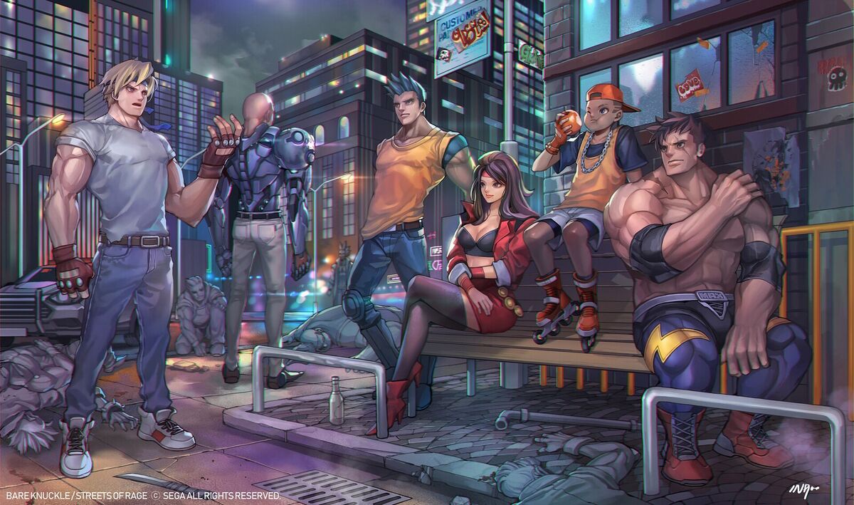 Streets Of Rage Remake Wikia Streets Of Rage Fandom
