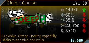Sheep Cannon | Strike Force Heroes Wiki | Fandom