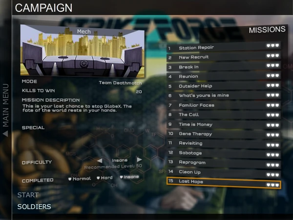 Campaign | Strike Force Heroes 2 Wiki | Fandom