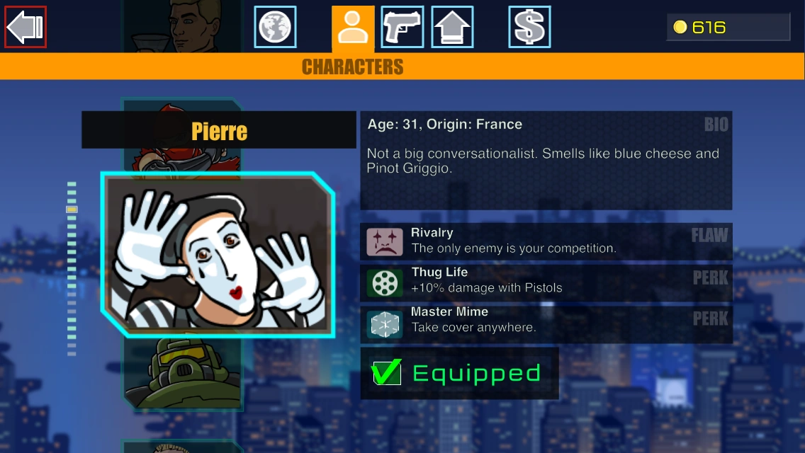Pierre | Strike Force Heroes: Extraction Wiki | Fandom