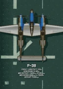 P-38 Lightning | Strikers 1945 Wiki | Fandom