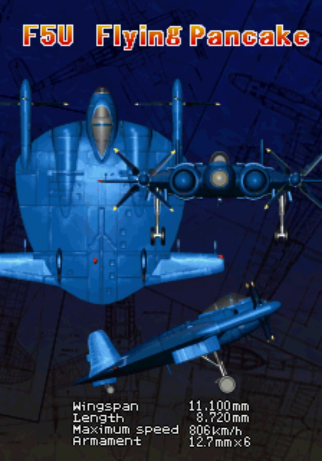 F5U Flying Pancake | Strikers 1945 Wiki | Fandom