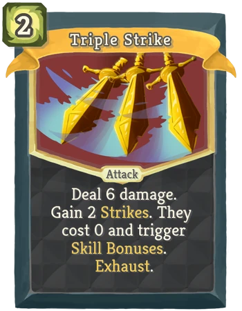 Triple Strike | Downfall Wiki | Fandom