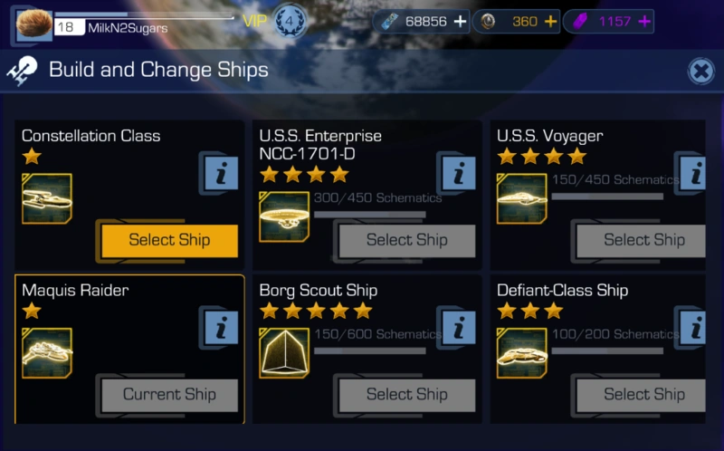 Ships | STT Wikia | Fandom