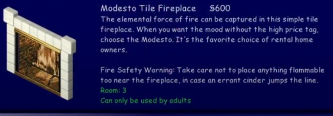 Modesto Tile Fireplace | Stts1 Wiki | Fandom