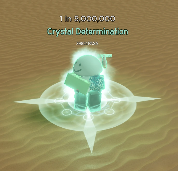 Crystal Determination | Studs rng! Wiki | Fandom