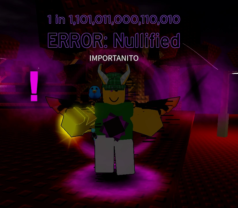 ERROR: NULLIFIED | Studs rng! Wiki | Fandom