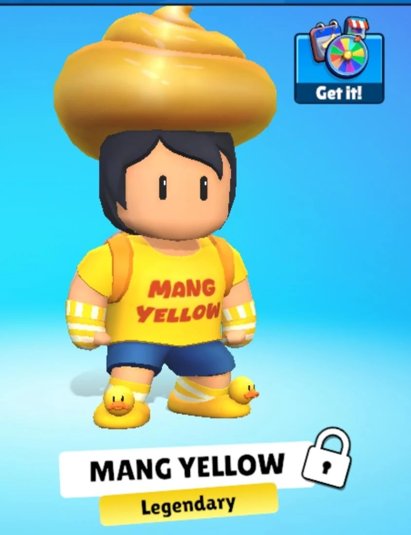 MangYellow (Skin) | Stumble Guys Wiki | Fandom