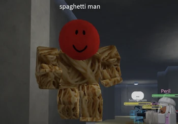 Spaghetti Man | Stupid Idiot Cafe Wiki | Fandom