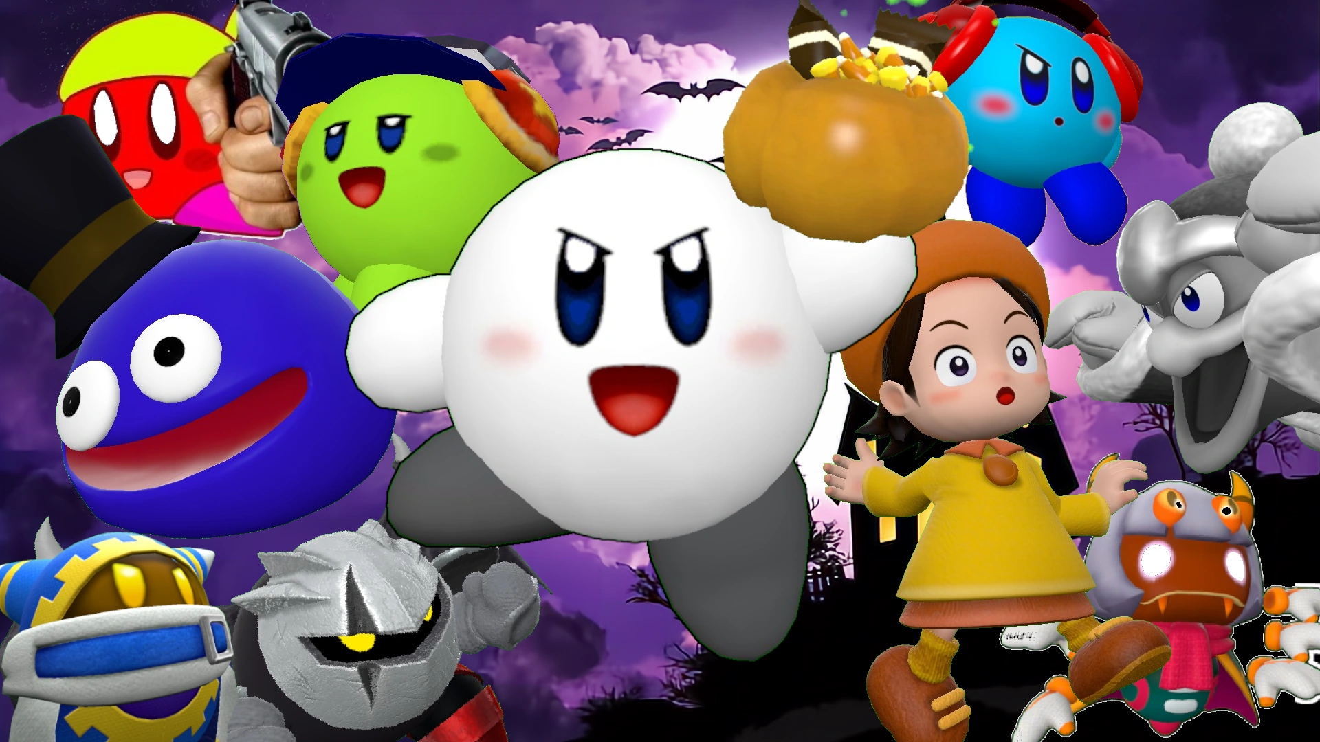 SSGV5: Kirby goes tricc or treeting | SSGV5 Wiki | Fandom