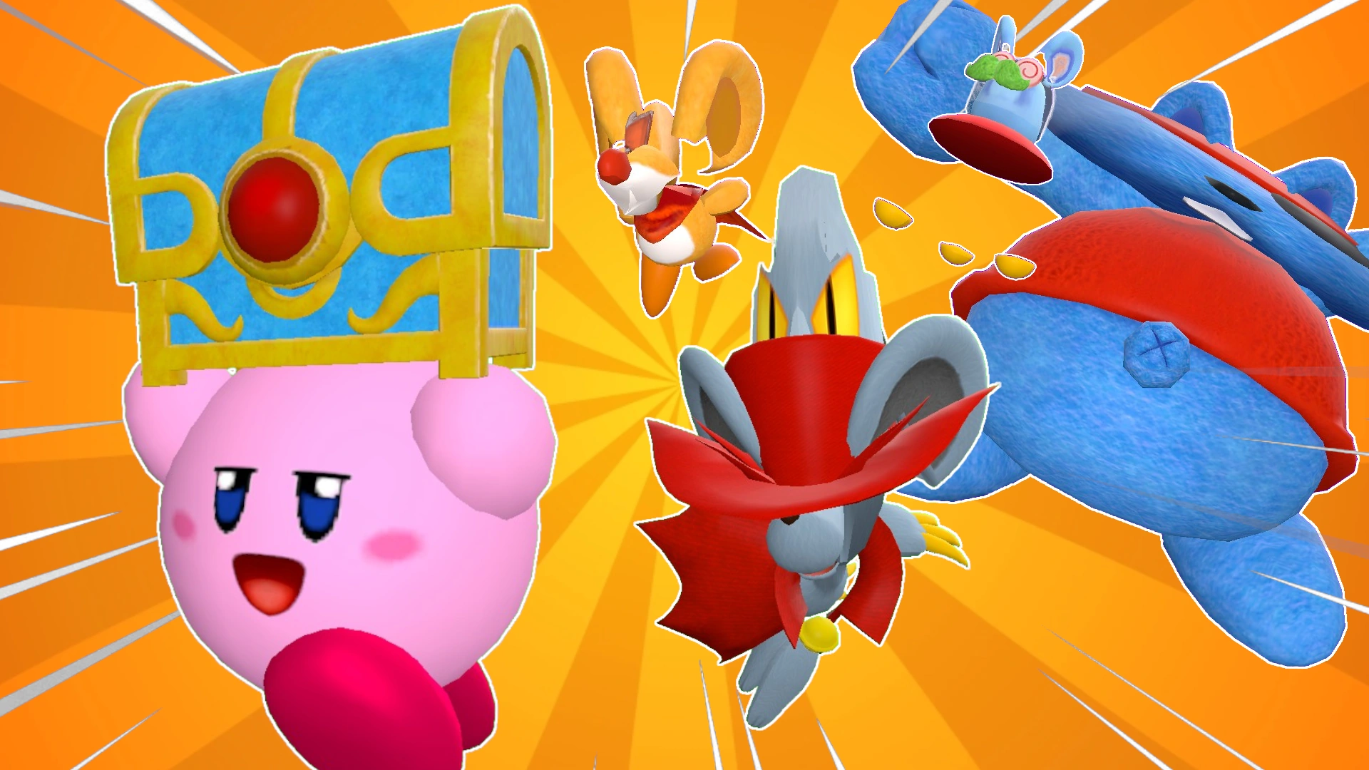 Kirby Squeak Squad Wallpaper