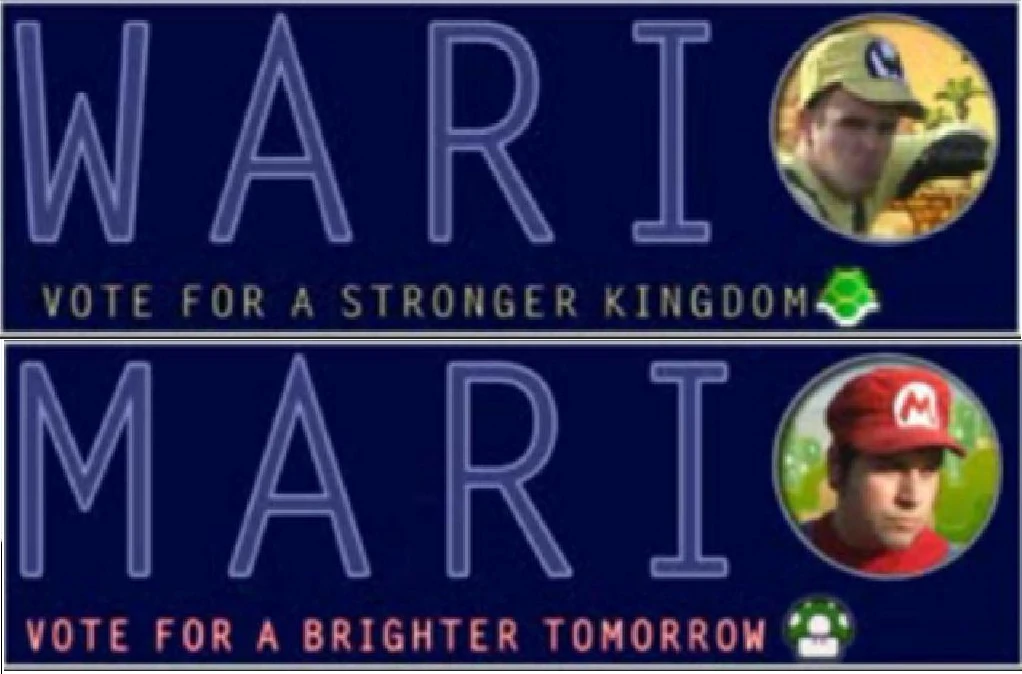 YouTube News - Mario and Wario for President | Stupid Mario Brothers ...