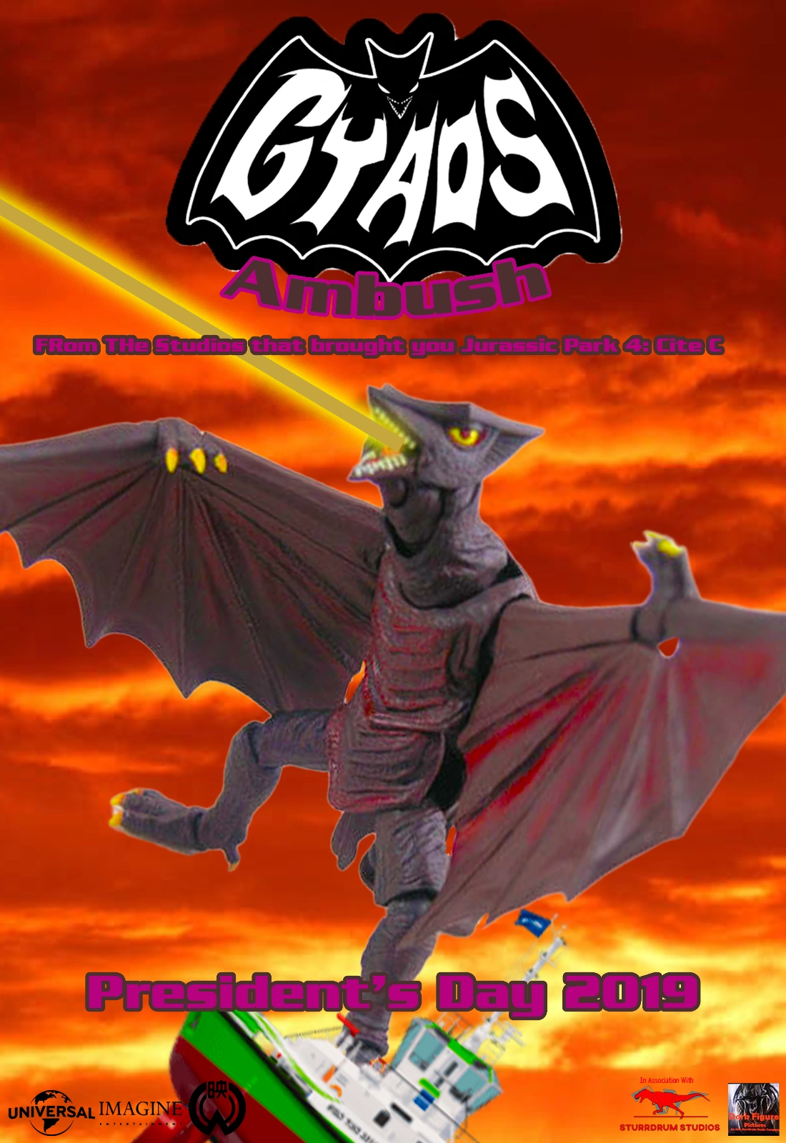 Gyaos: Ambush (2019) | Sturrdrum Wiki | Fandom