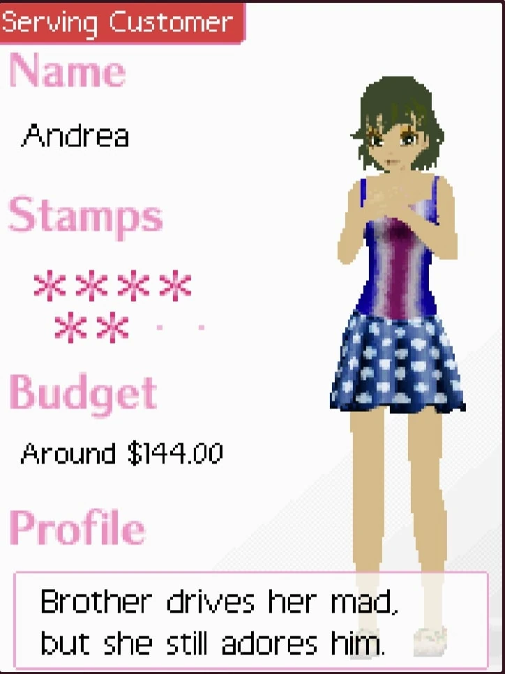 Andrea (Style Boutique) | Style Boutique Wiki | Fandom