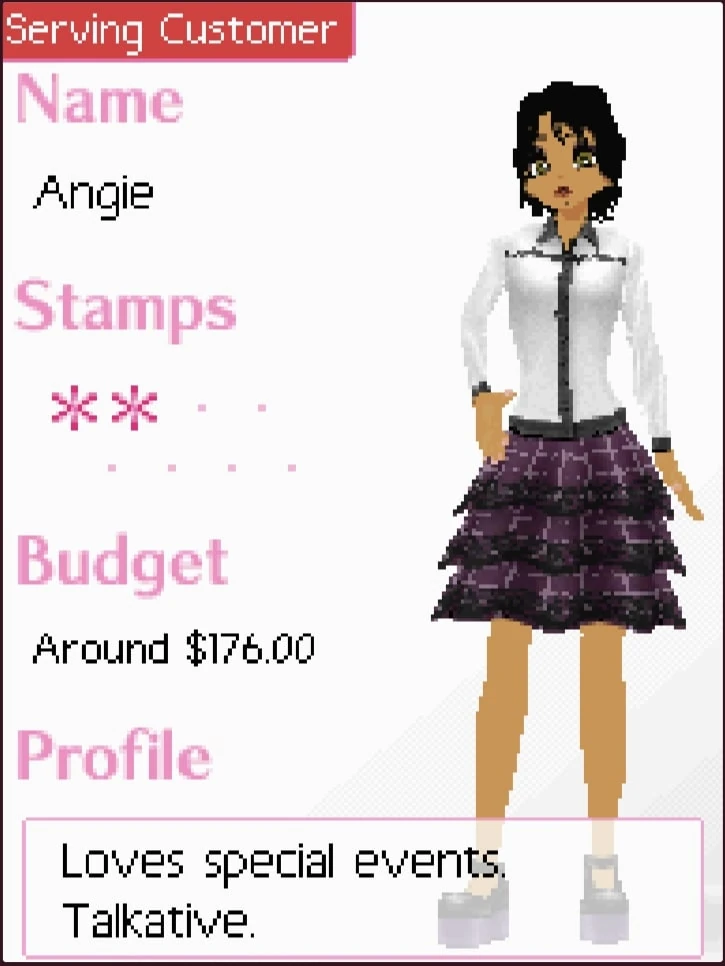 Angie (Style Boutique) | Style Boutique Wiki | Fandom
