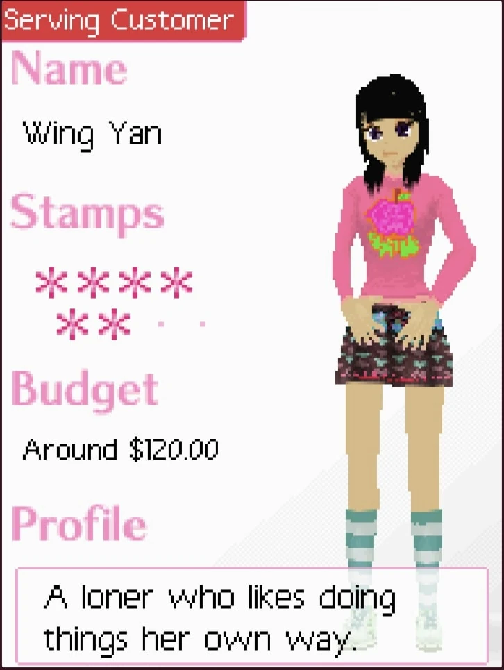Wing Yan (Style Boutique) | Style Boutique Wiki | Fandom