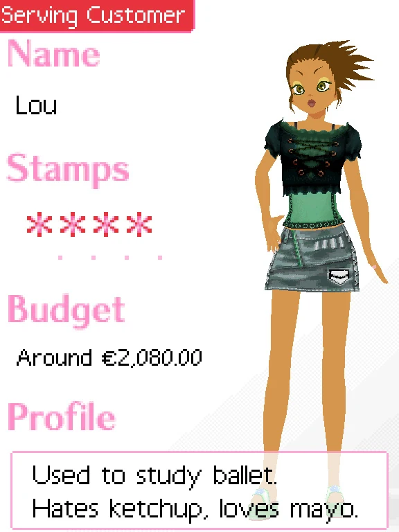 Lou (Style Boutique) | Style Boutique Wiki | Fandom
