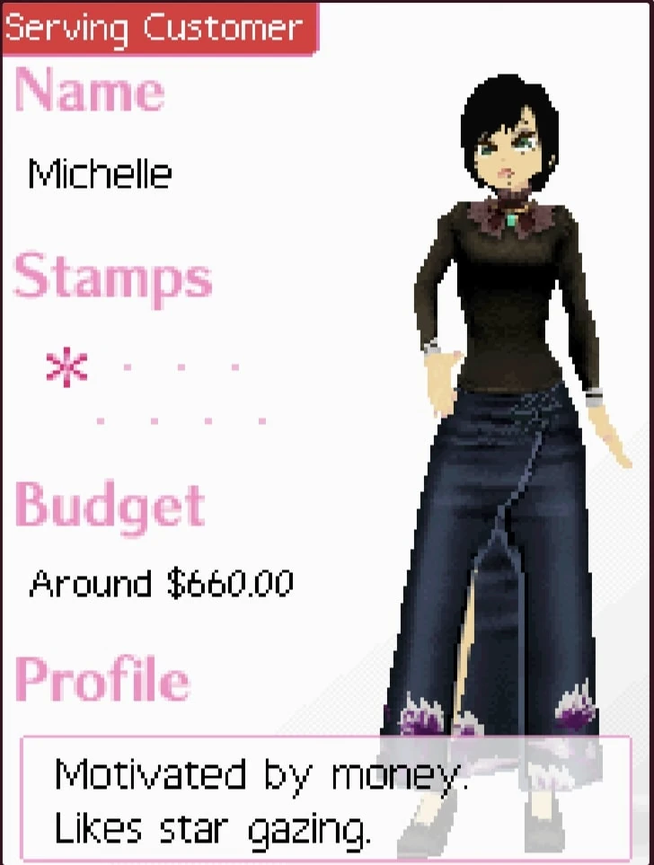 Michelle (Style Boutique) | Style Boutique Wiki | Fandom