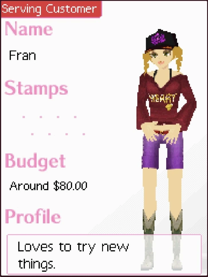 Fran | Style Boutique Wiki | Fandom