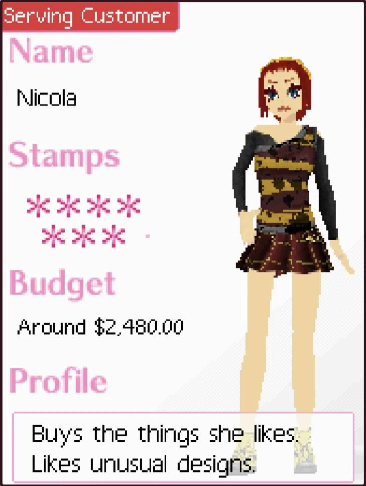 Nicola | Style Boutique Wiki | Fandom