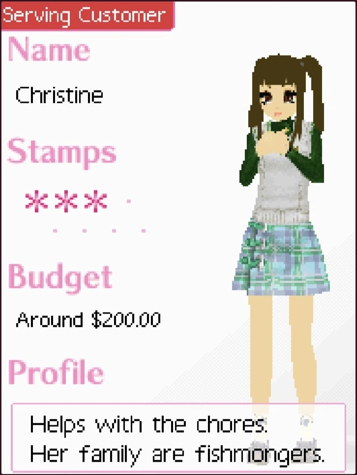 Christine (Style Boutique) | Style Boutique Wiki | Fandom