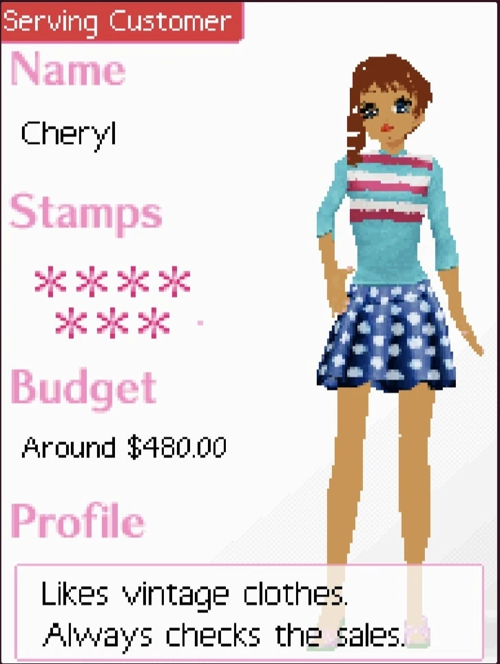 Cheryl (Style Boutique) | Style Boutique Wiki | Fandom