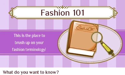Fashion 101 | Style Savvy Wiki | Fandom
