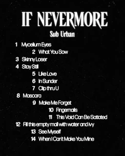 If Nevermore | Sub Urban Wiki | Fandom