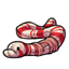 Candy Cane Worm Plushie | Subeta Wiki | Fandom