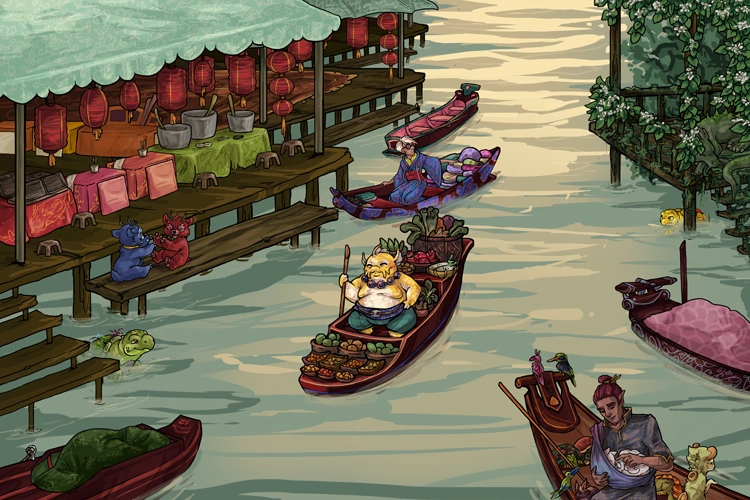 Floating Marketplace | Subeta Wiki | Fandom