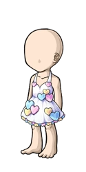 White Candy Heart Dress | Subeta Wiki | Fandom