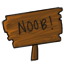 N00b Picket Sign | Subeta Wiki | Fandom