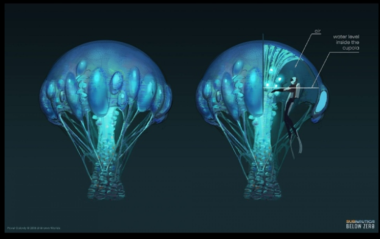 Воздушный гриб Subnautica выдумки вики Fandom