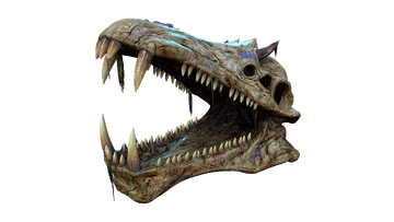 Real Leviathan Skeleton