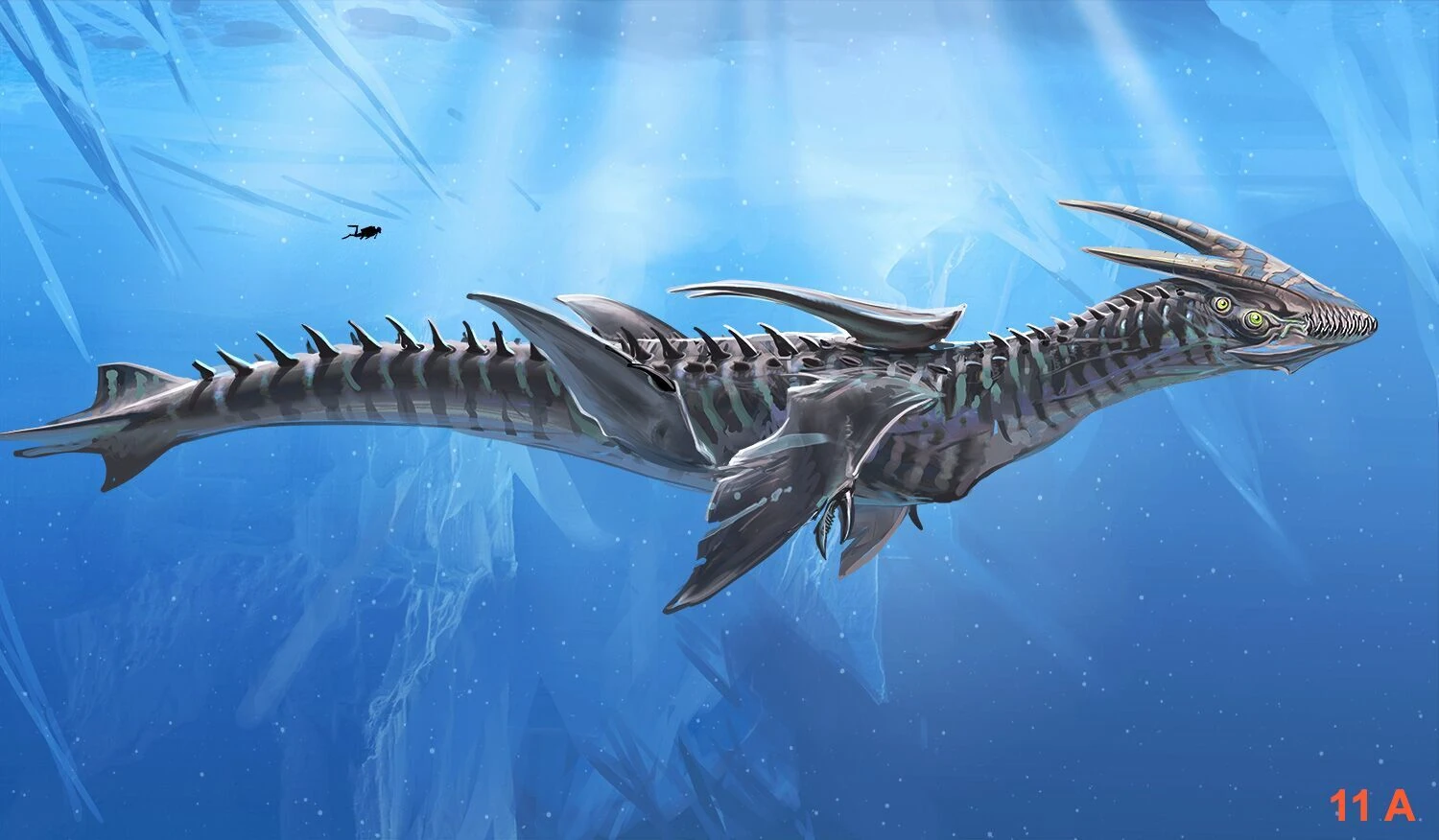 Subnautica below zero ice dragon - makeview