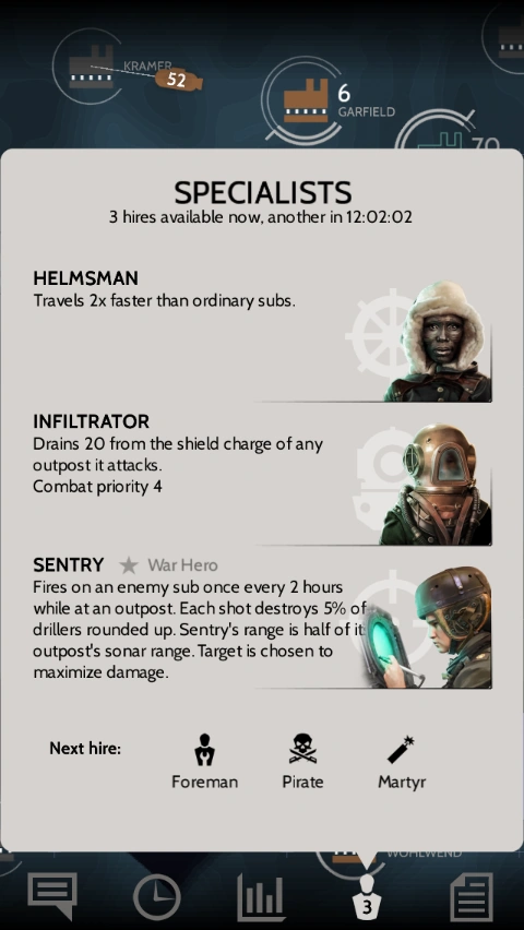 Specialists | Subterfuge Game Wikia | Fandom