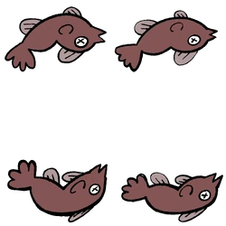 Flopping Fish Animation