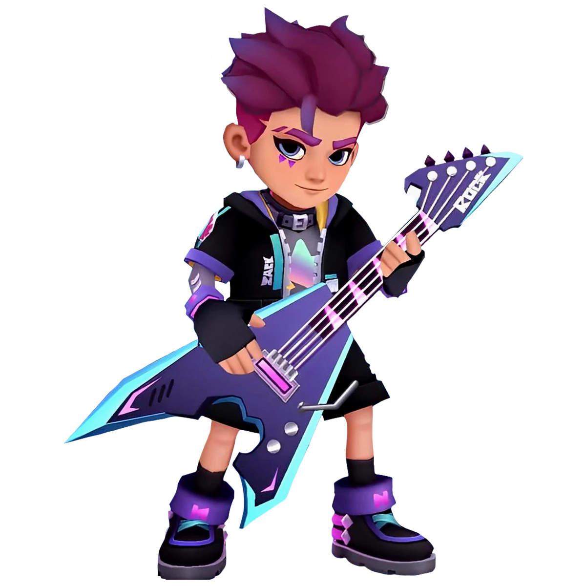Rock Zack (摇滚扎克) | 地铁跑酷 Wiki | Fandom