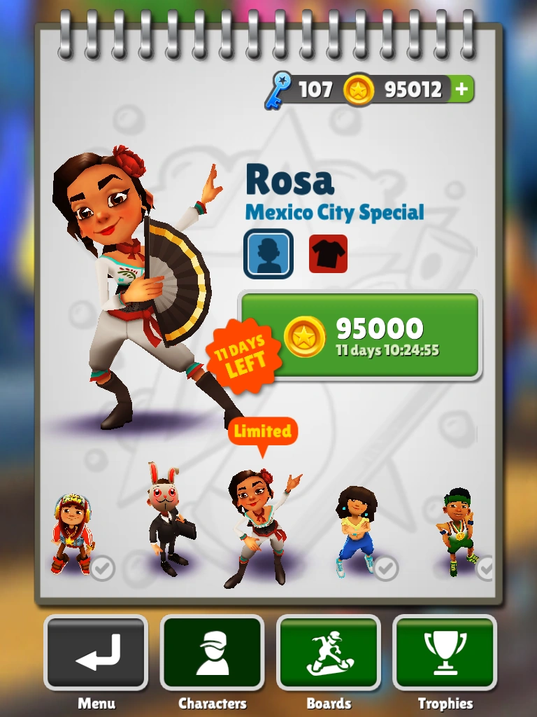 Rosa | Subway Surfers Wiki | Fandom