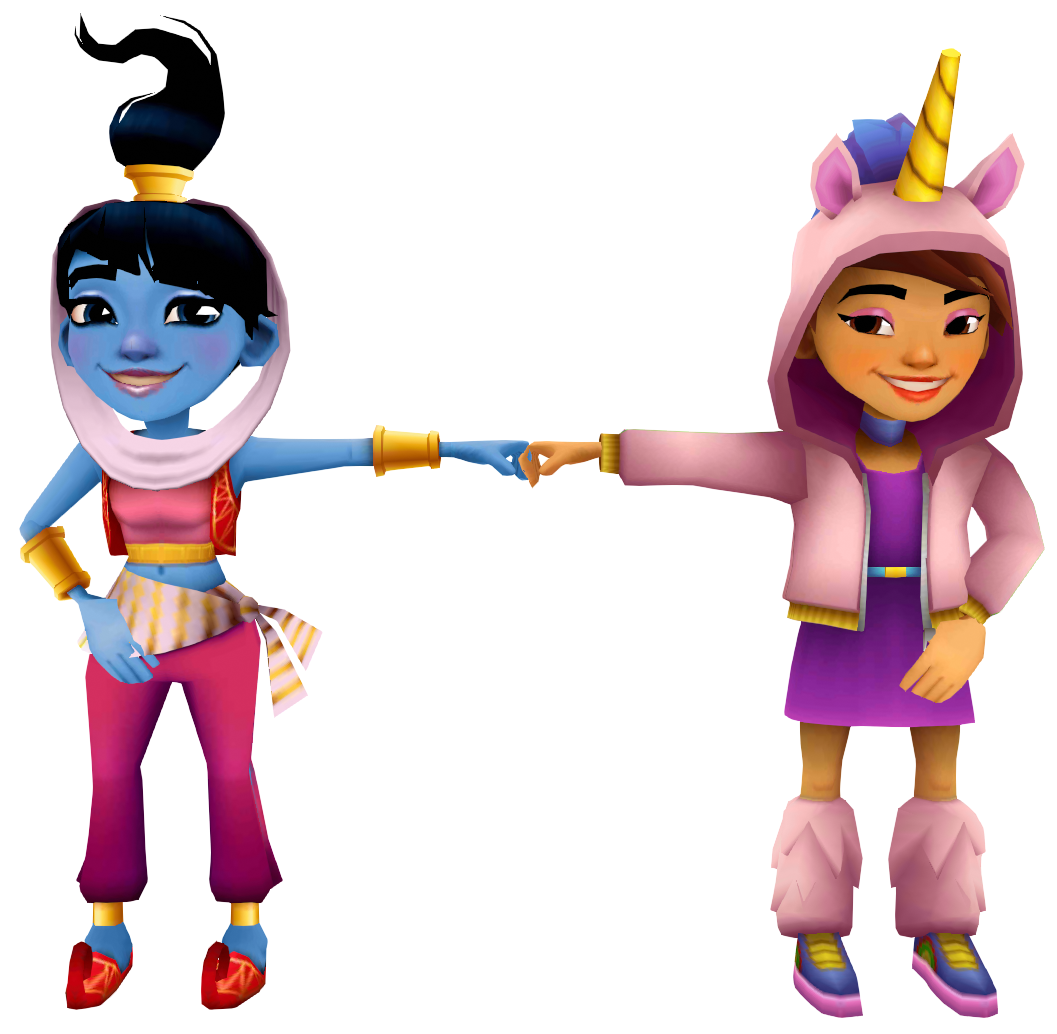 User blog:CaitlinTheCuteGirl/Amira and Jia | Subway Surfers Wiki | Fandom