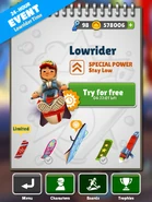 Lowrider | Subway Surfers Wiki | Fandom