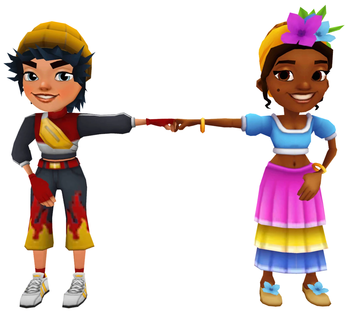 User blog:CaitlinTheCuteGirl/Alex and Ramona | Subway Surfers Wiki | Fandom