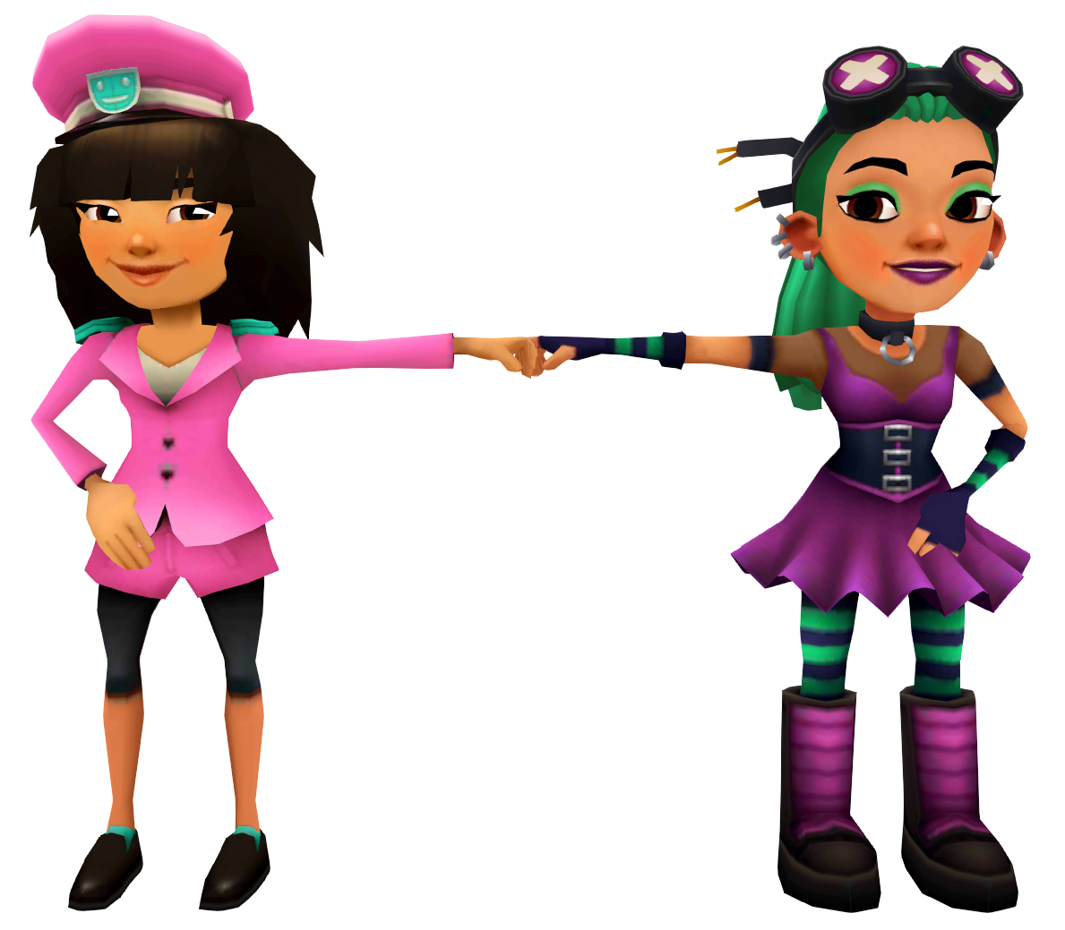 User blog:CaitlinTheCuteGirl/Mina and Nina | Subway Surfers Wiki | Fandom