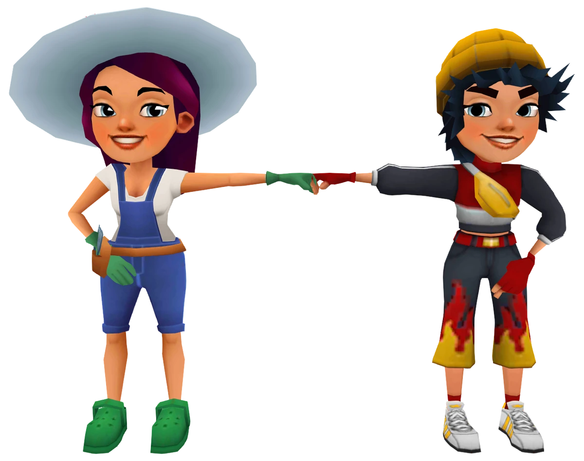 User blog:CaitlinTheCuteGirl/Jolien and Alex | Subway Surfers Wiki | Fandom